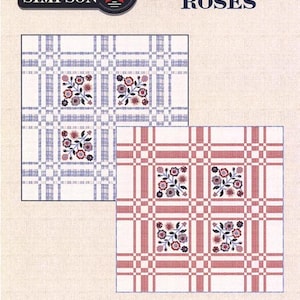 Summer Roses Quilt Pattern - Minick & Simpson - Etsy