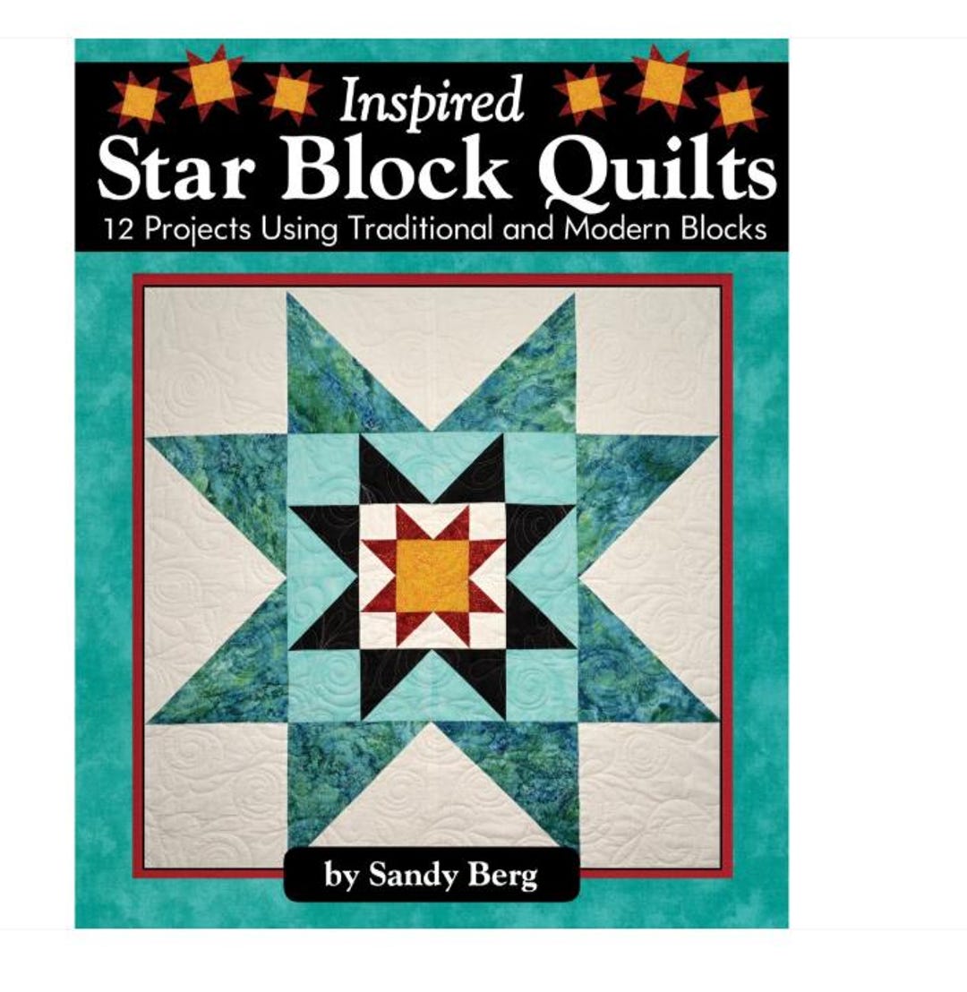 Inspired Star Block Patterns - Sandy Berg - Etsy