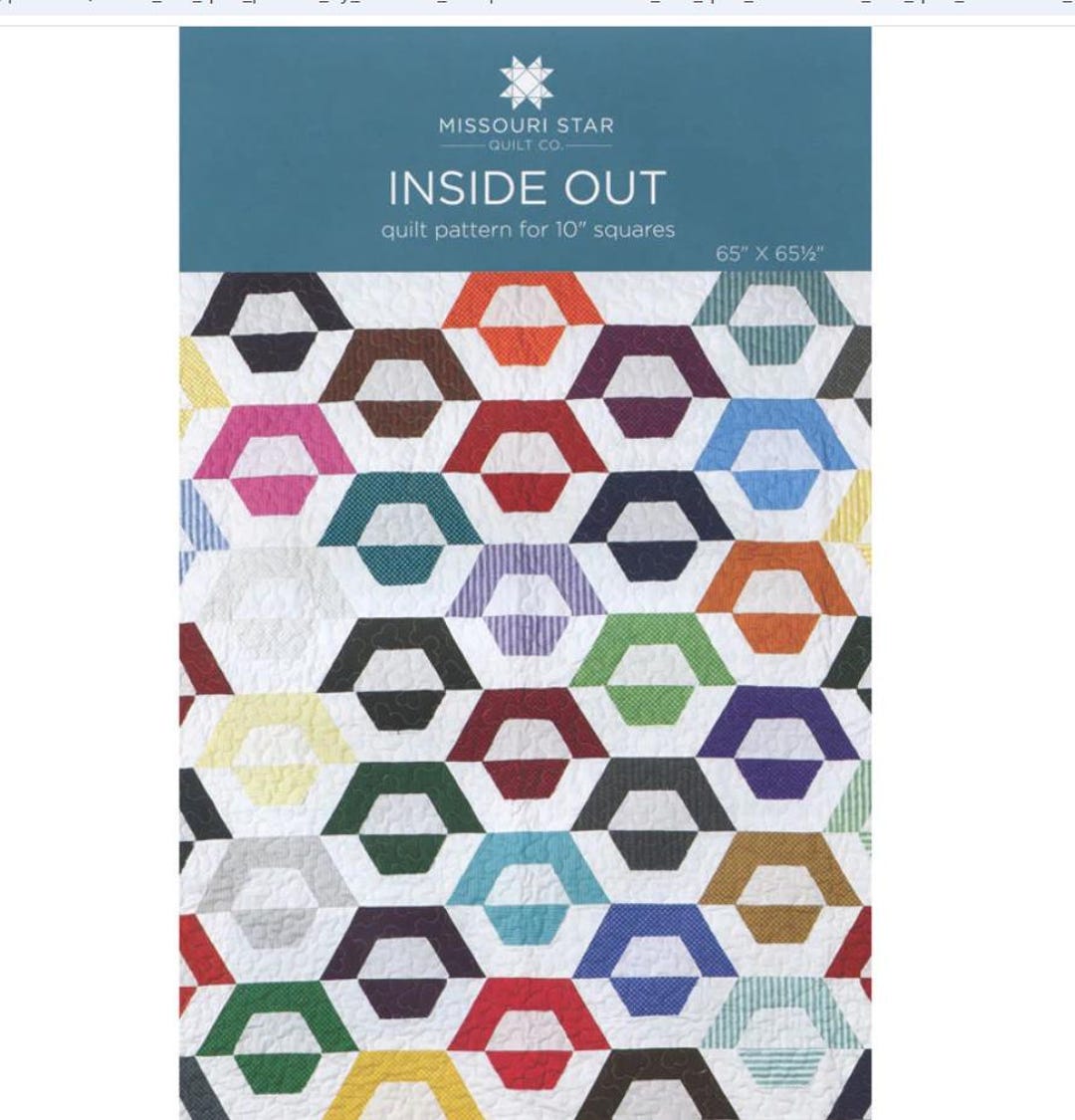 Inside Out Quilt Pattern - Missouri Star - Etsy
