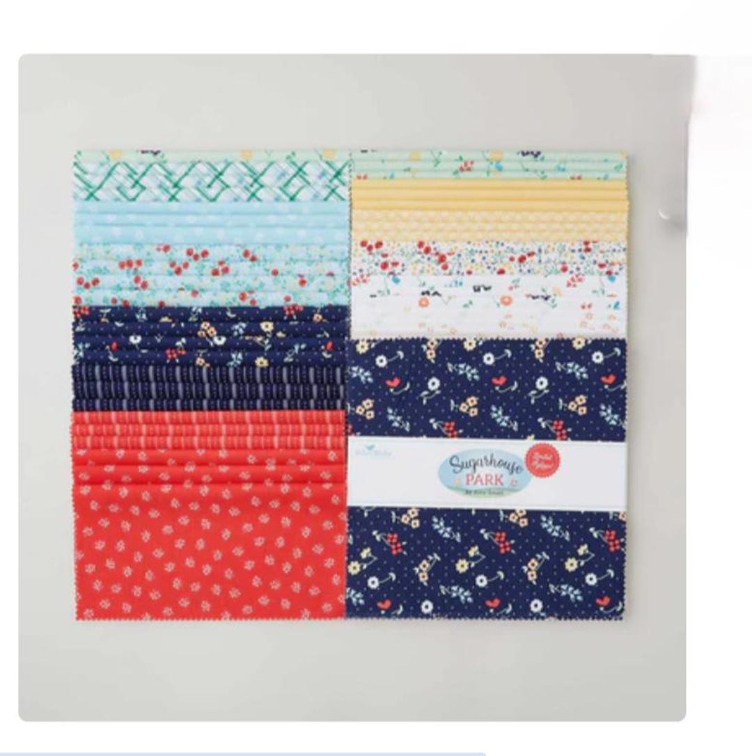 Sugarhouse Park Layer Cake 42/pkg. - Riley Blake Designs - Etsy