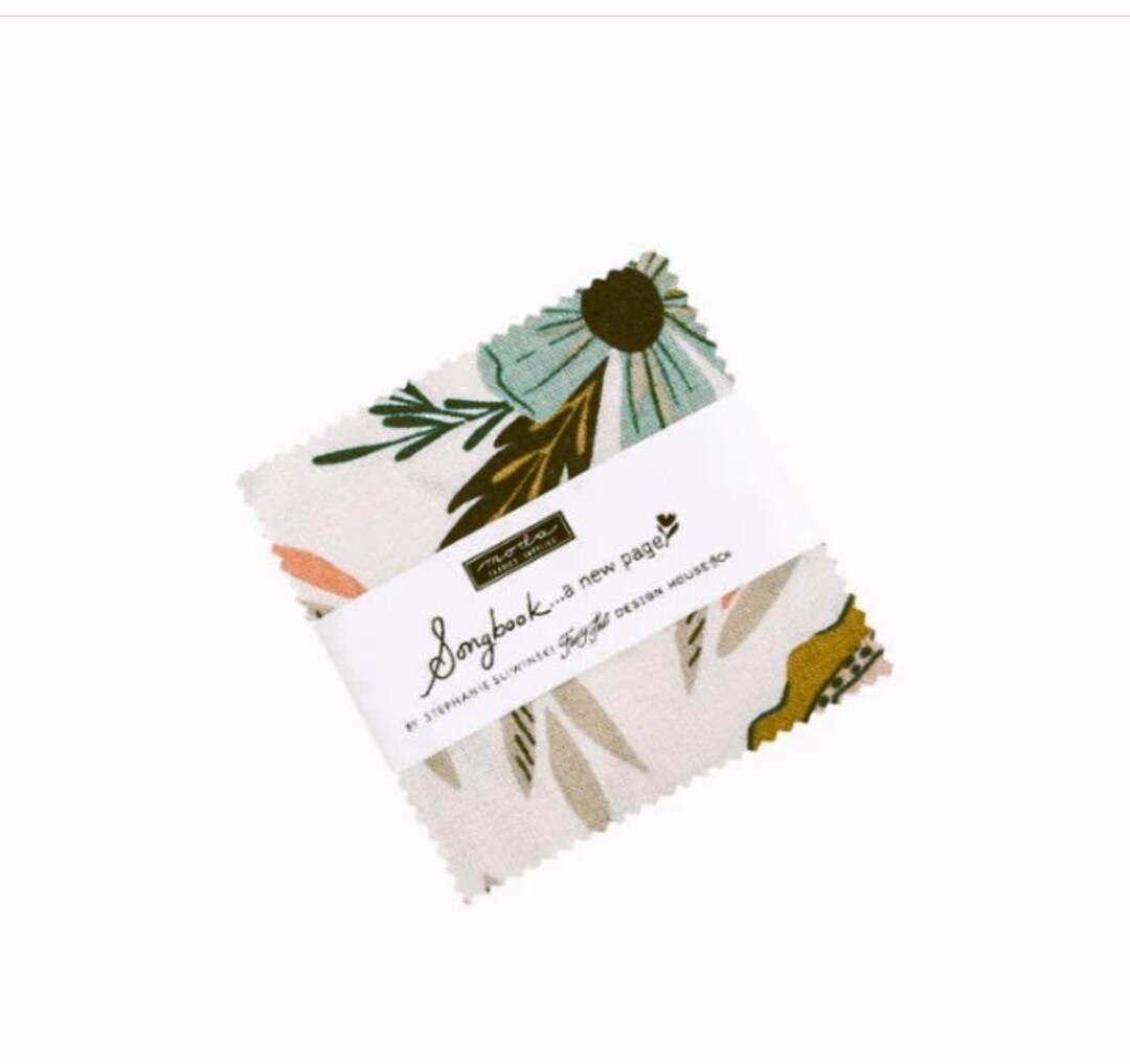 Songbook - A New Page MINI Charm Pack 42/pkg. - Fancy That Design House ...