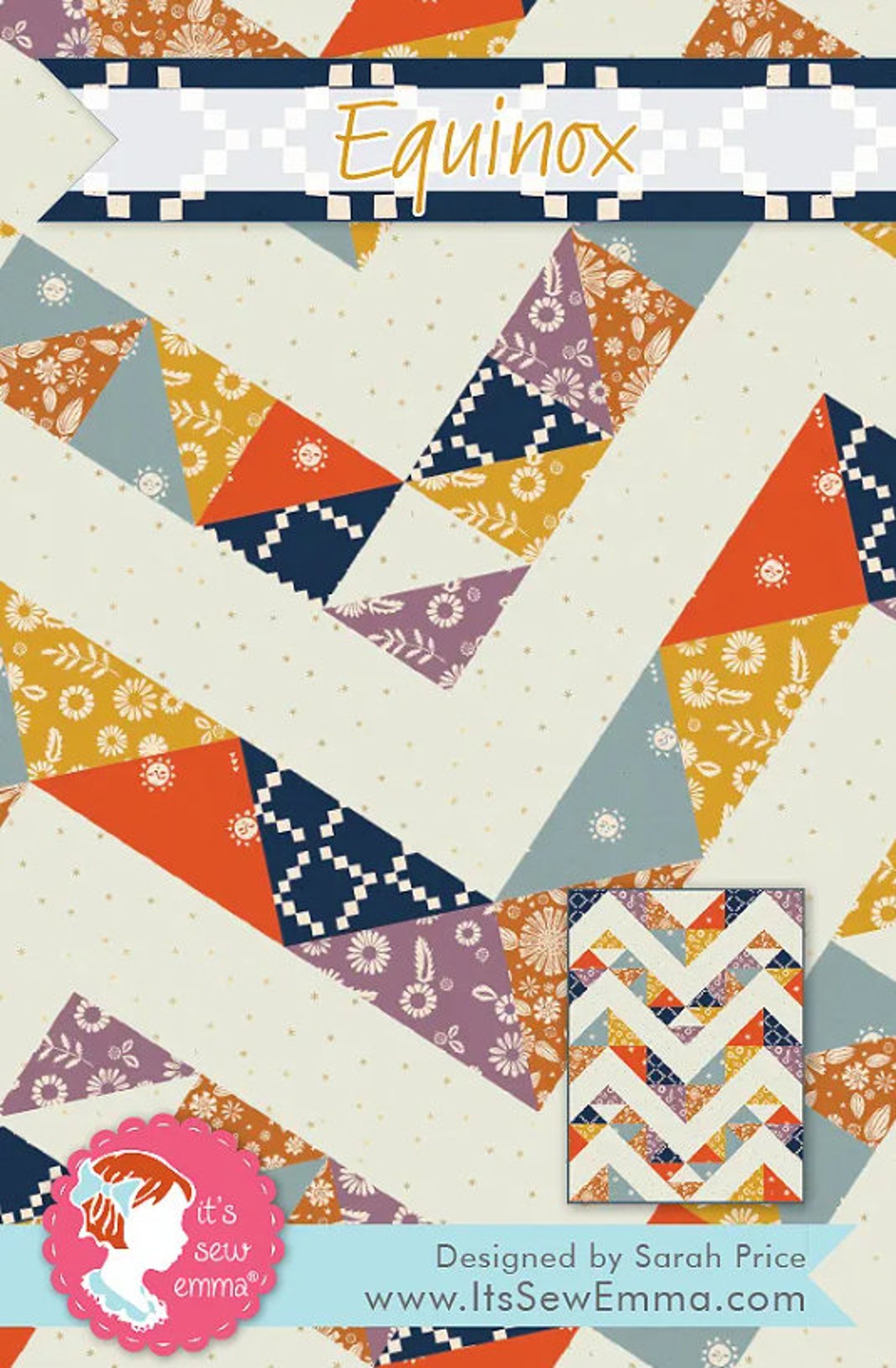 Equinox Quilt Pattern - It's Sew Emma - Etsy