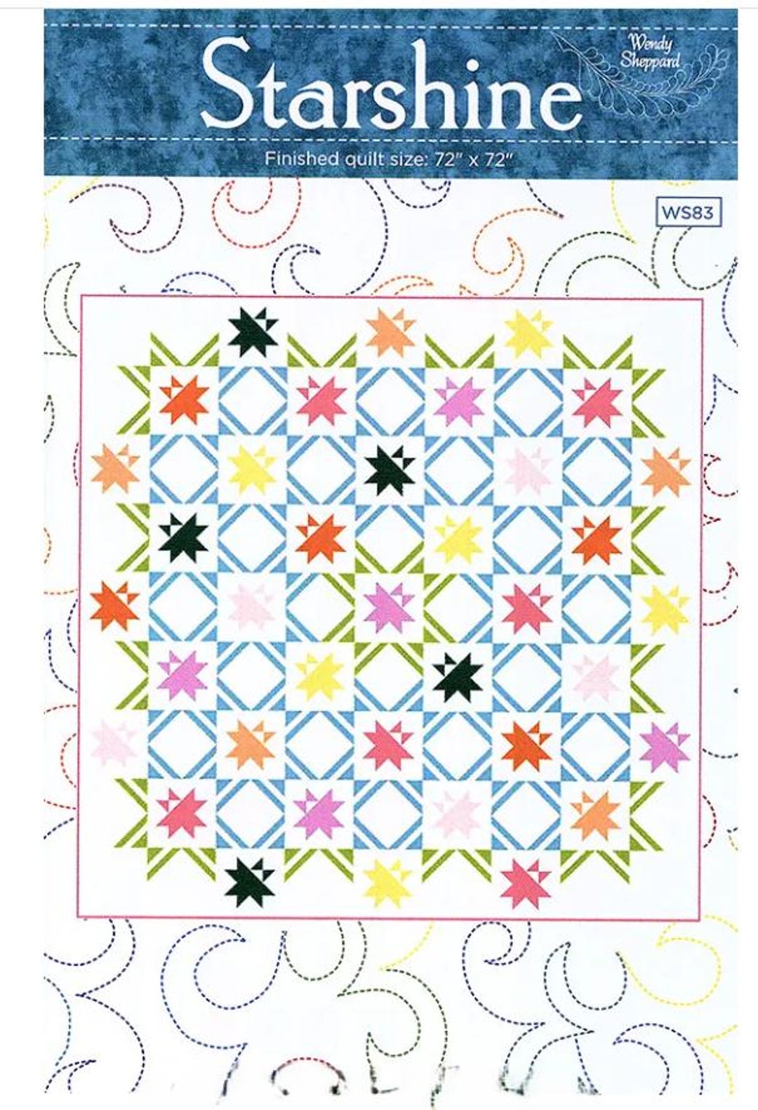 Starshine Quilt Pattern - Wendy Sheppard - Etsy