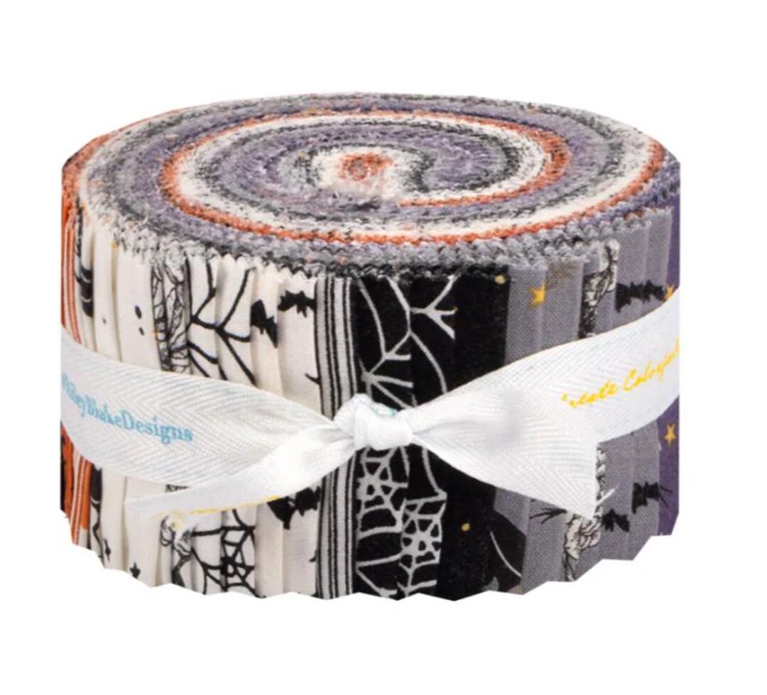 Sophisticated Halloween Jelly Roll 40/pkg. - My Minds Eye - Riley Blake ...