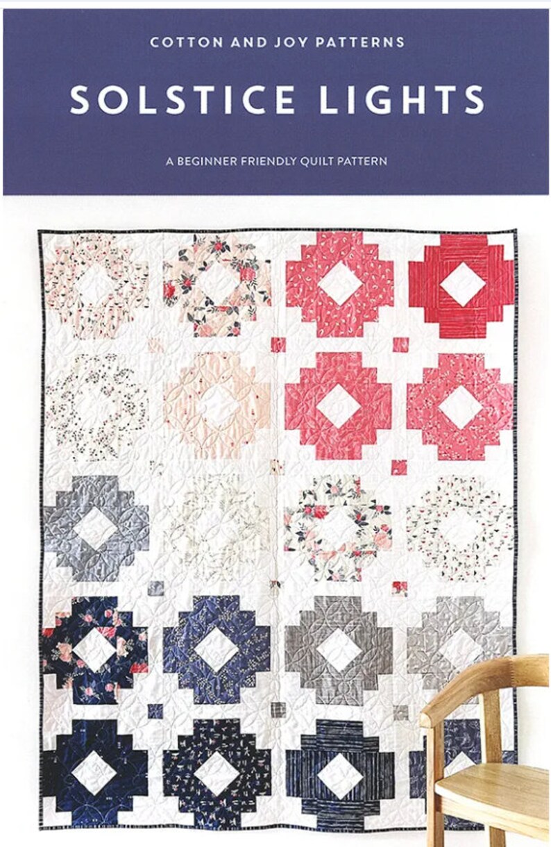 Solstice Lights Quilt Pattern - Cotton and Joy - Etsy
