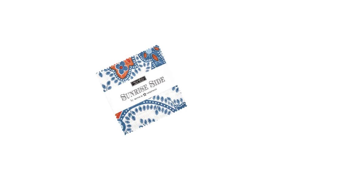Sunrise Side Mini Charm Pack - Minick & Simpson - Moda Fabrics - Etsy