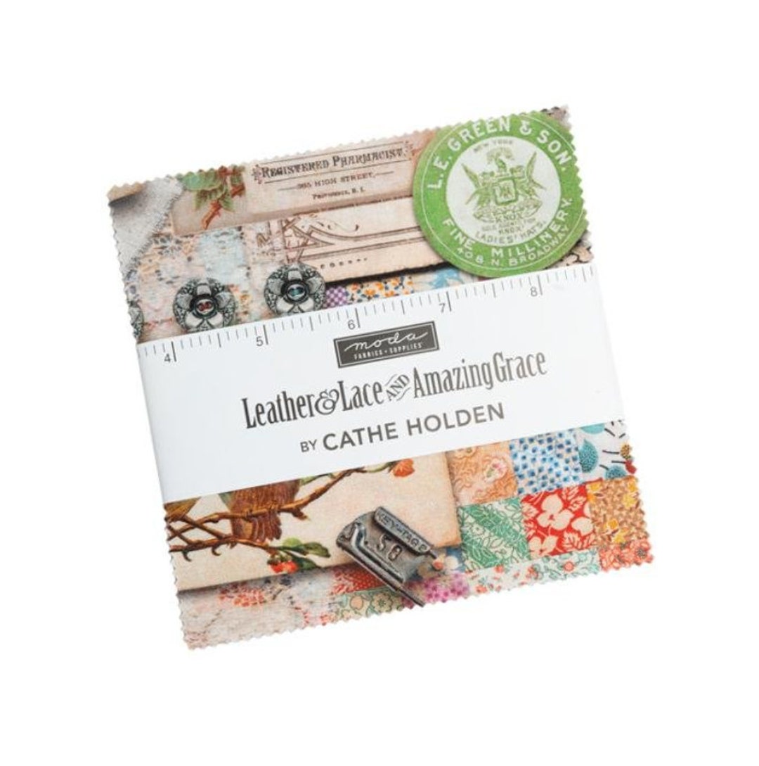 Leather & Lace and Amazing Grace Charm Pack 42/pkg. - Cathe Holden ...