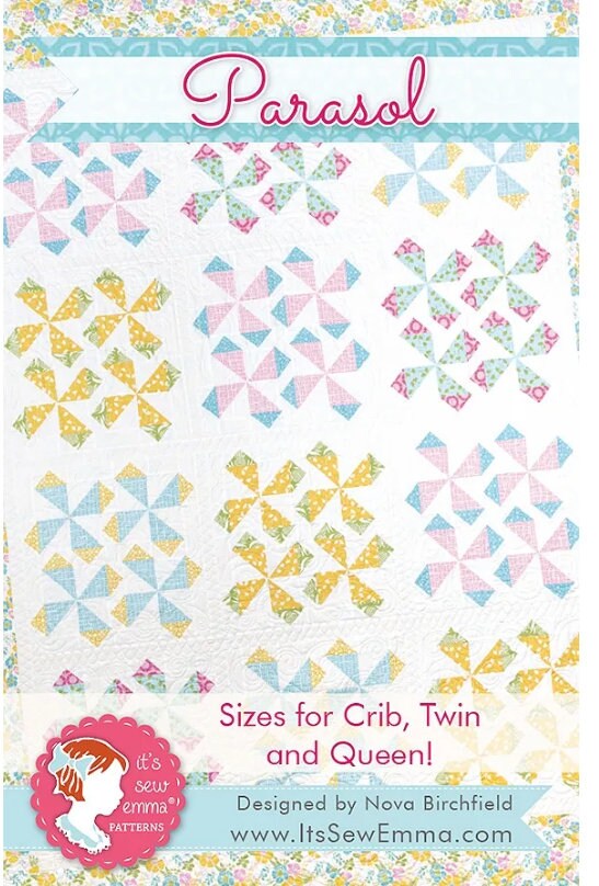 Parasol Quilt Pattern - Nova Birchfield - It's Sew Emma - Etsy
