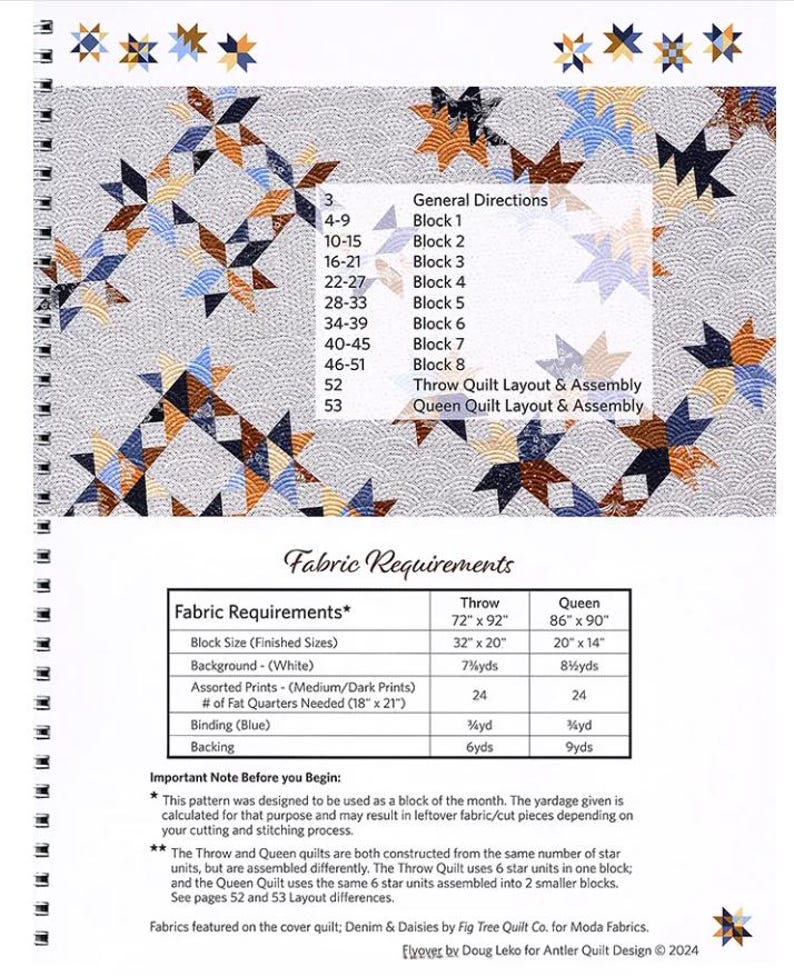 Flyover Block of the Month Quilt Book - Doug Leko - Antler Quilt Design ...