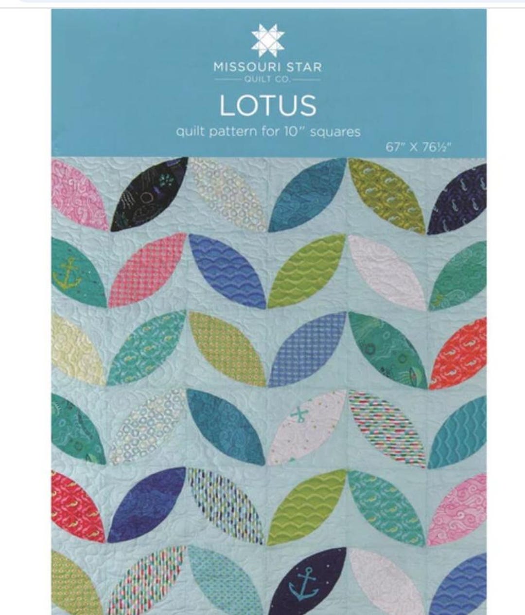 Lotus Quilt Pattern - Missouri Star - Etsy