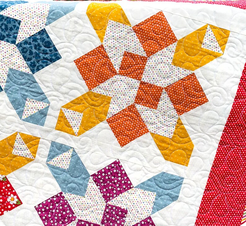 Painted Meadow Quilt Pattern Krystal Stahl It's Sew Emma - Etsy