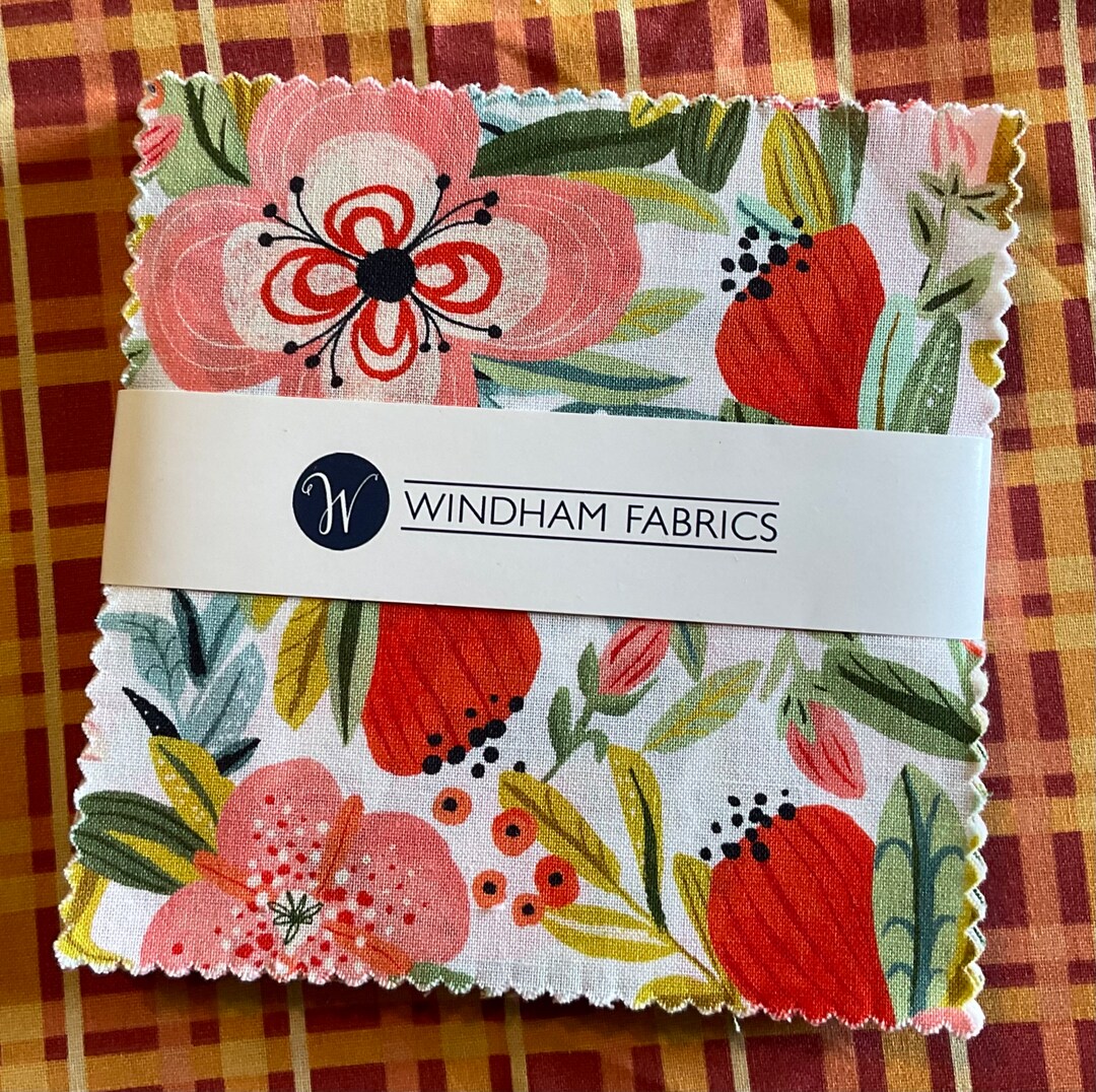 Farm Fresh Charm Pack 42/pkg. by Kelly Angelovic for Windham Fabrics - Etsy