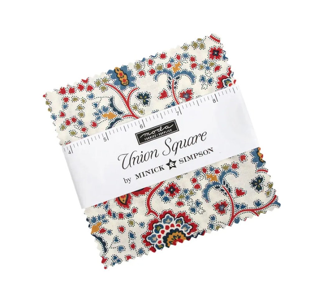 Union Square Charm Pack 42/pkg. by Minick & Simpson for Moda Fabrics - Etsy