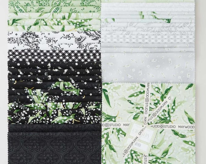 Greenery Layer Cake 42/pkg. - Maywood Studio - Etsy