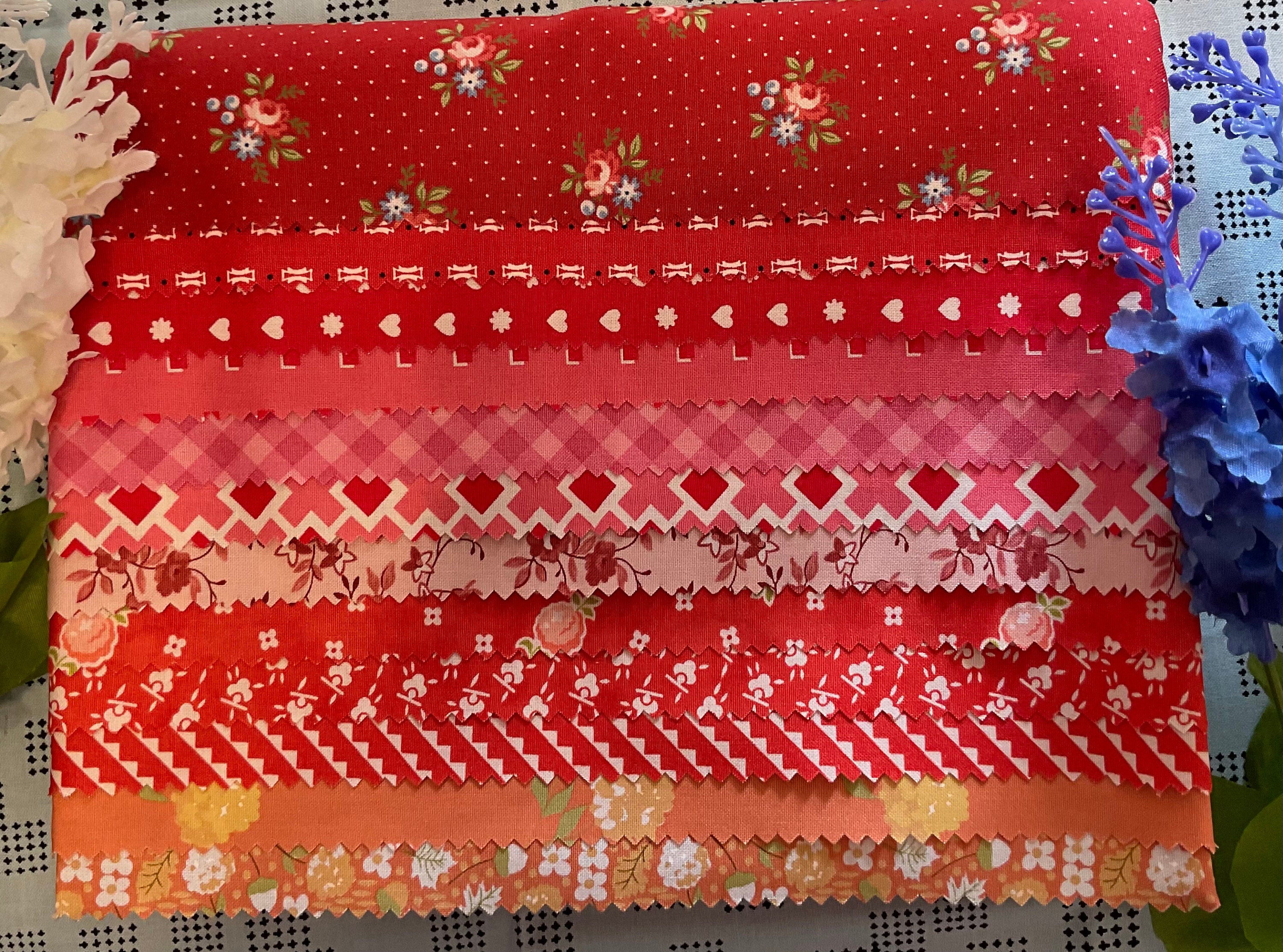 Firecracker Moda Mix Fat Quarter Bundle 12/pkg. Curated by Fat Quarter ...