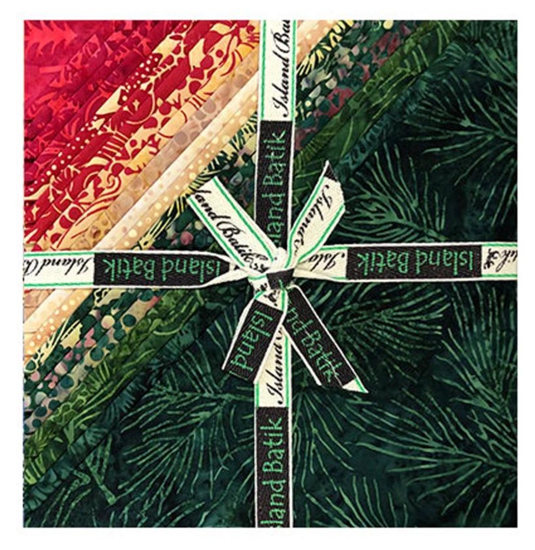 Winter Wonders Batiks Layer Cake 42/pkg. - Island Batik - Etsy