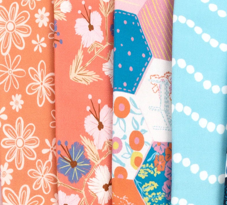 Thrift Shop Fat Quarter Bundle 13/pkg. by Louise Pretzel for Figo ...