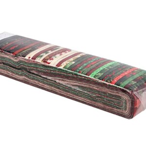 2022 Gold Jingle Pops Jelly Roll 40/pkg. by Hoffman Fabrics - Etsy
