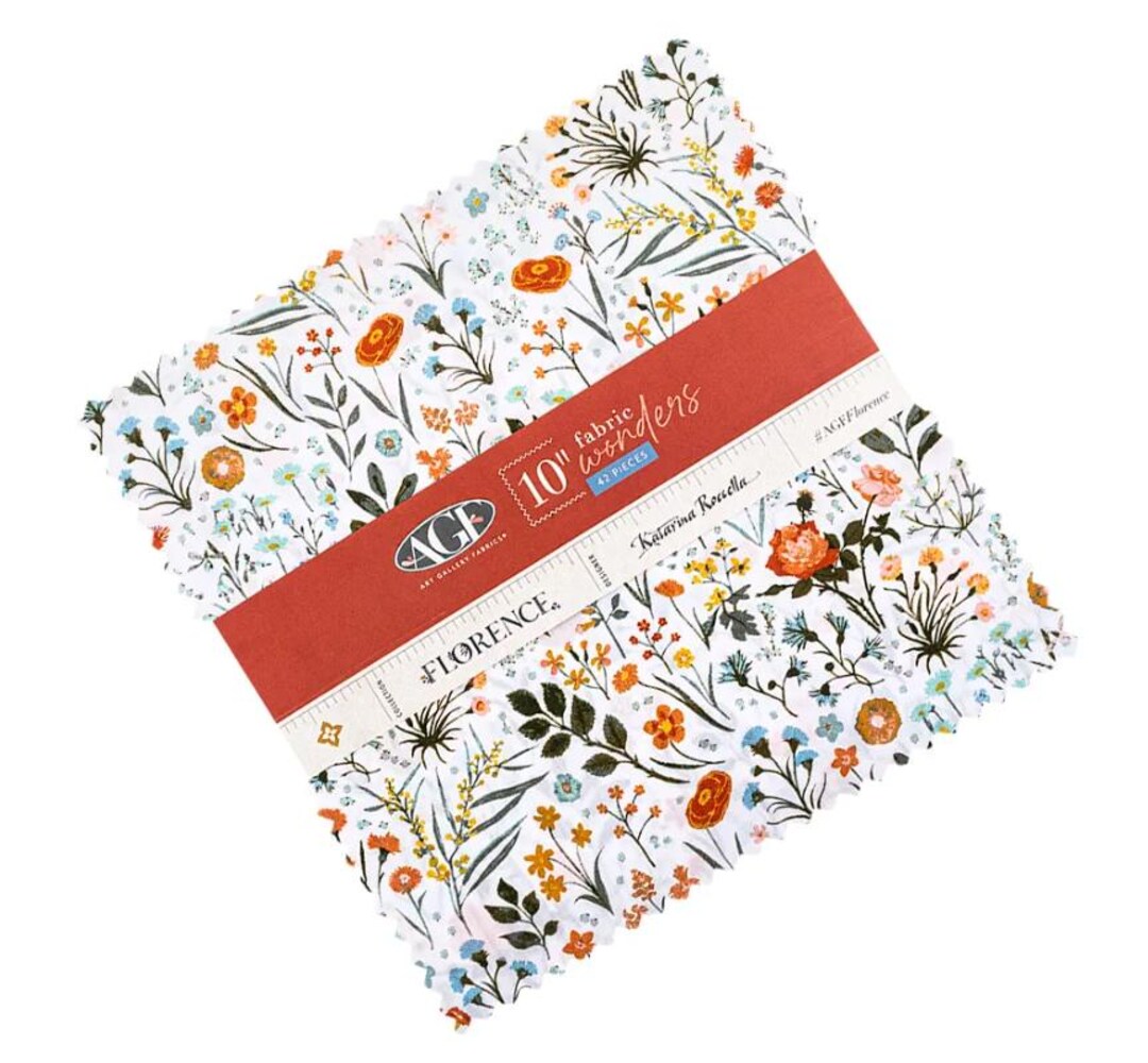 Florence Layer Cake 42/pkg. - Katarina Roccella - Art Gallery Fabrics ...