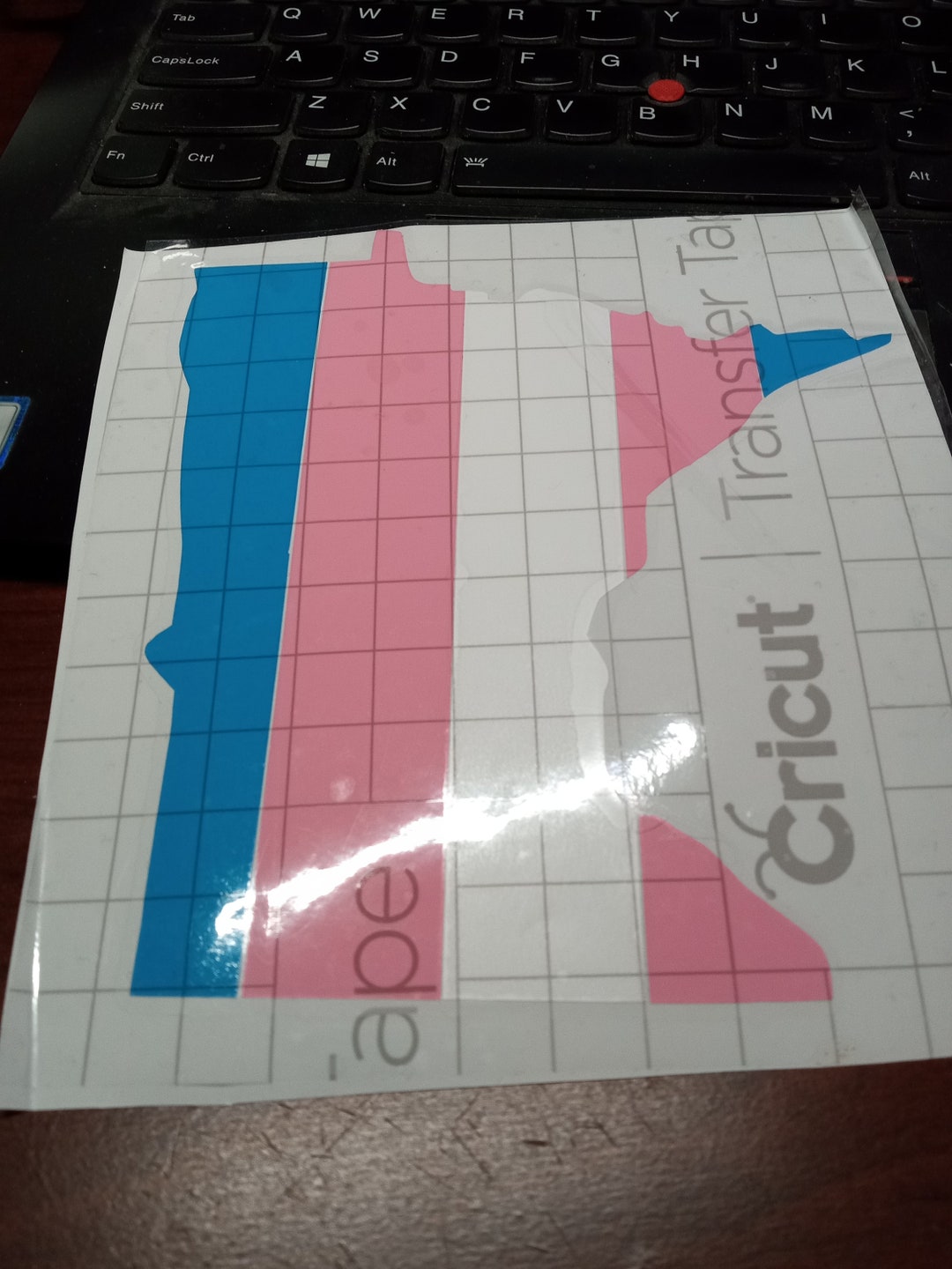 Custom MN Trans Flag Vinyl Sticker, Window Vinyl, Trans Flag, Trans Ali ...