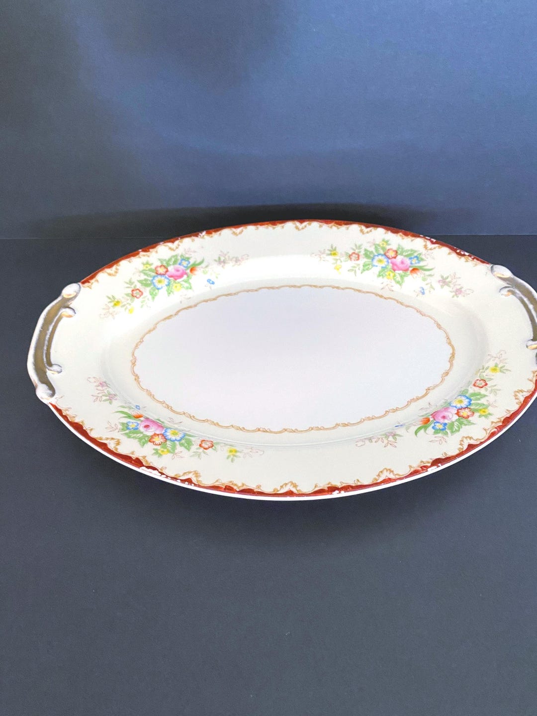 Vintage Mid Century Kongo Japan STS Platter. Vintage Japanese Serving ...