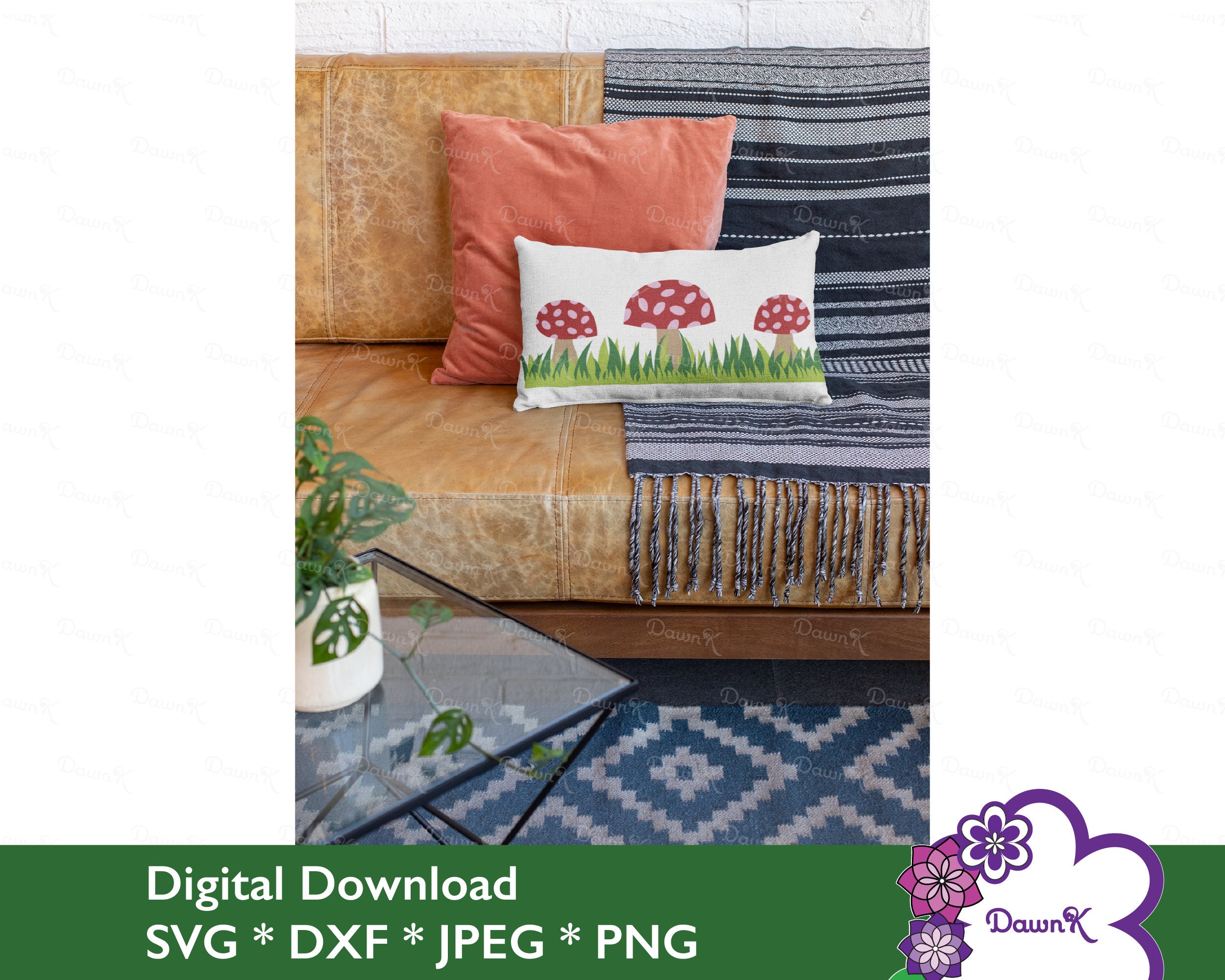 Red Mushroom Svg, Garden Svg, Mushroom Png, Mushroom Clip Art, Groovy ...