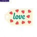 Love Gift Tag Svg, Love Svg, Gift Tag Svg, Heart Svg, Valentine Svg ...