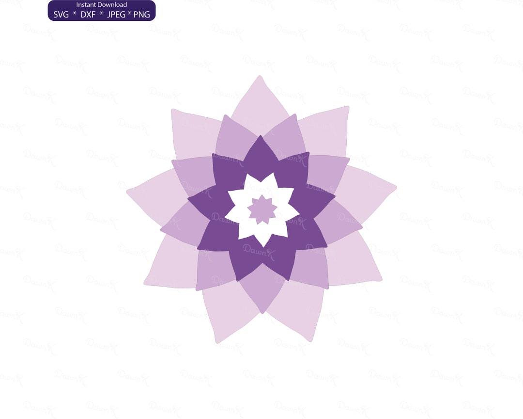 Purple Dahlia Svg, Purple Dahlia Png, Purple Dahlia Clip Art, Dahlia ...