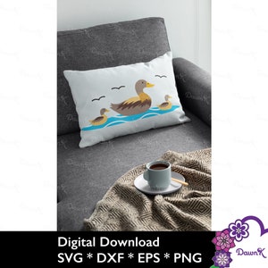 Duck Family SVG - Bird Svg, Duck Clip Art, Duck Png, Duck Cut File ...