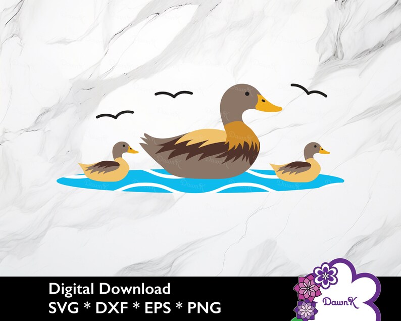 Duck Family SVG - Bird Svg, Duck Clip Art, Duck Png, Duck Cut File ...