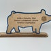 Market Barrow Hog Pig Show Award for Livestock Show Expo 4H Trophy - Etsy