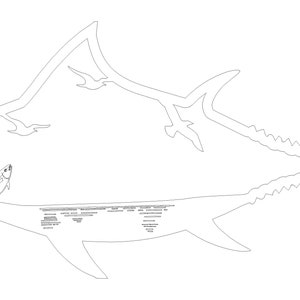 Bluefin Tuna Artwork With Fishing Scene Glowforge Xtool Lightburn SVG ...