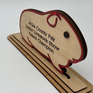 Cavy Show Award for Livestock Show Expo 4H 4-H Trophy - Etsy
