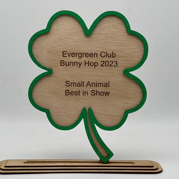 Bunny Show Award - Etsy