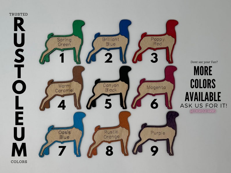 5 Rooster Cage Tag Pen Stall Name Plate Label for Livestock Shows ...