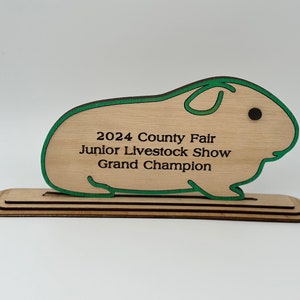 Cavy Show Award for Livestock Show Expo 4H 4-H Trophy - Etsy