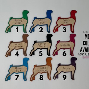 5" Frizzle Silkie Chicken Cage Tag Pen Stall Name Plate Label for ...