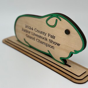 Cavy Show Award for Livestock Show Expo 4H 4-H Trophy - Etsy