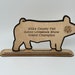 Market Barrow Hog Pig Show Award for Livestock Show Expo 4H Trophy - Etsy
