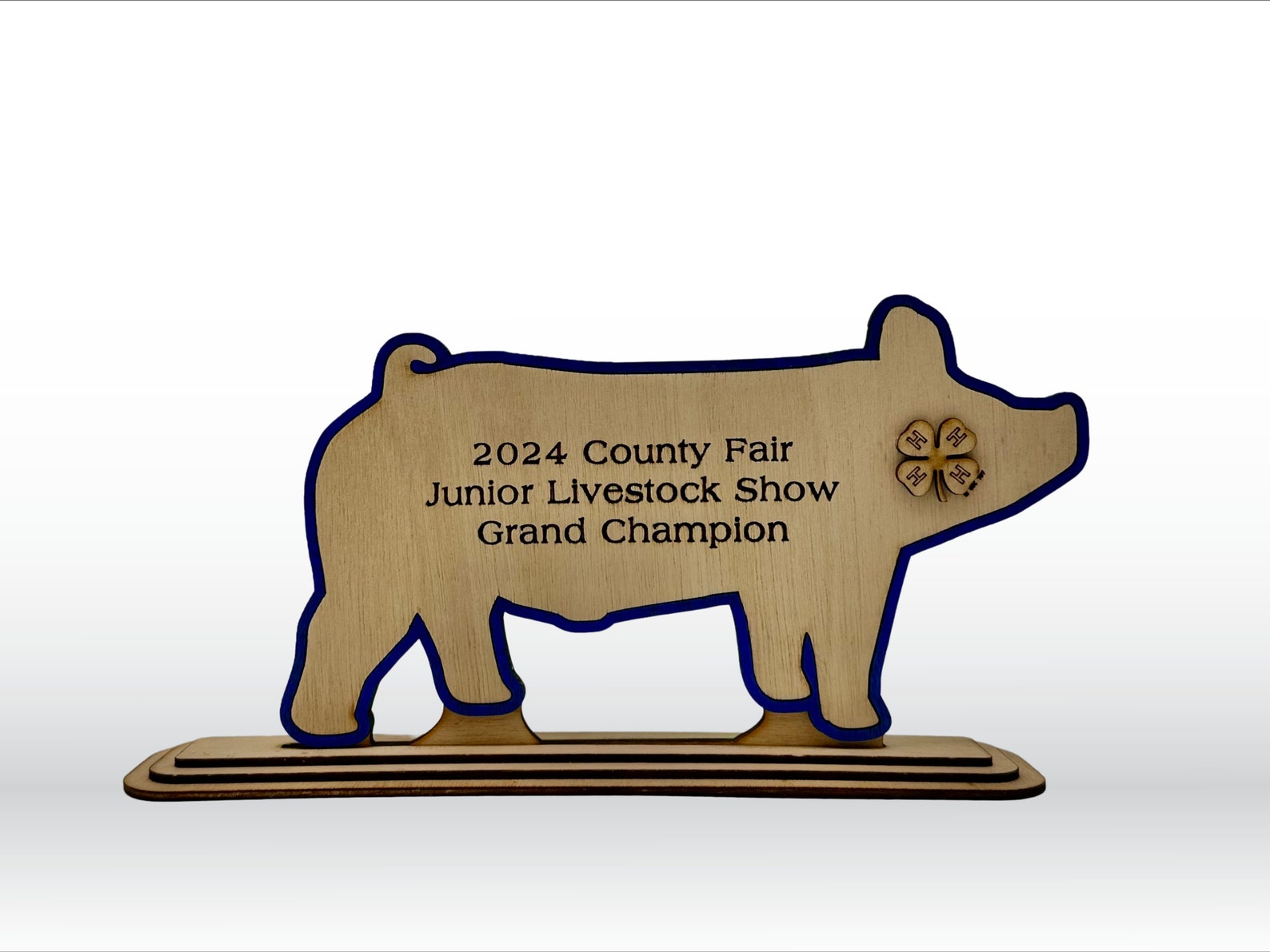 Market Hog/market Pig Show Award for Junior Livestock Show Expo 4H 4-H ...