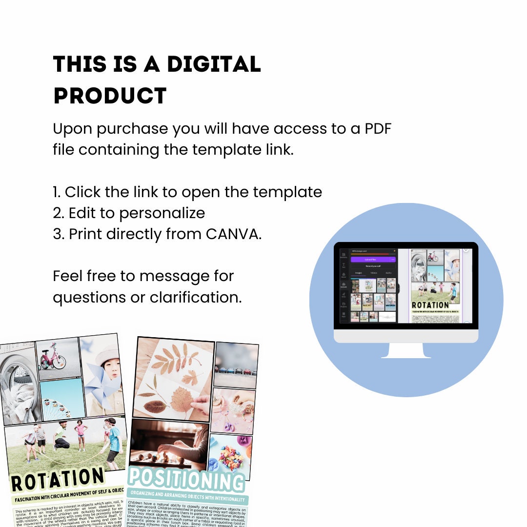 SCHEMA PLAY Posters Editable CANVA Template, 9 Play Schema Parent ...