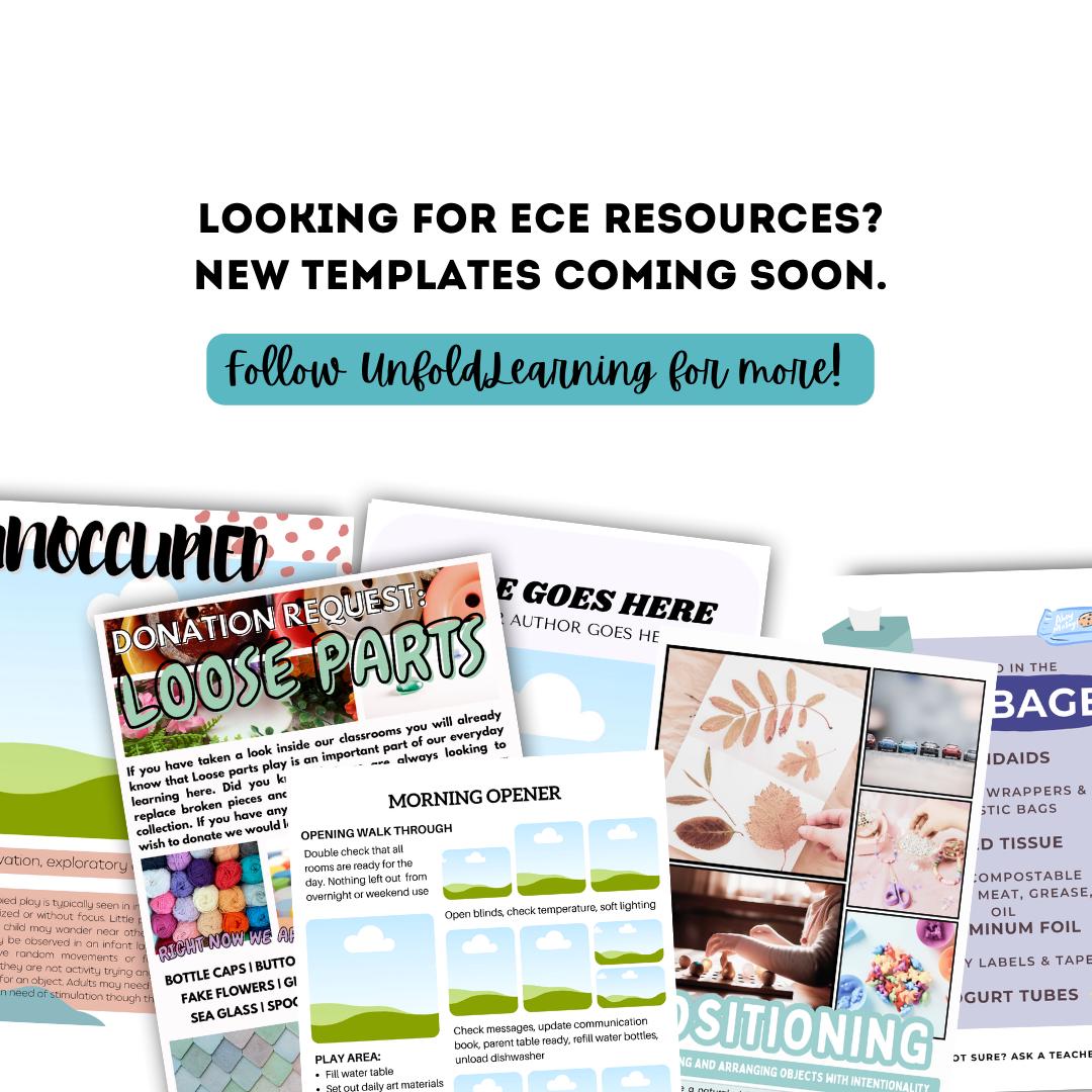 ECE Classroom Documentation Wall Display | Reggio Inspired Canva ...