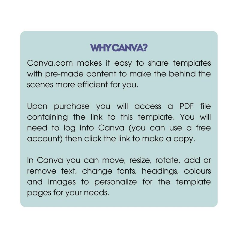 LOOSE PARTS HANDOUT Canva Template Informational Early Learning ...