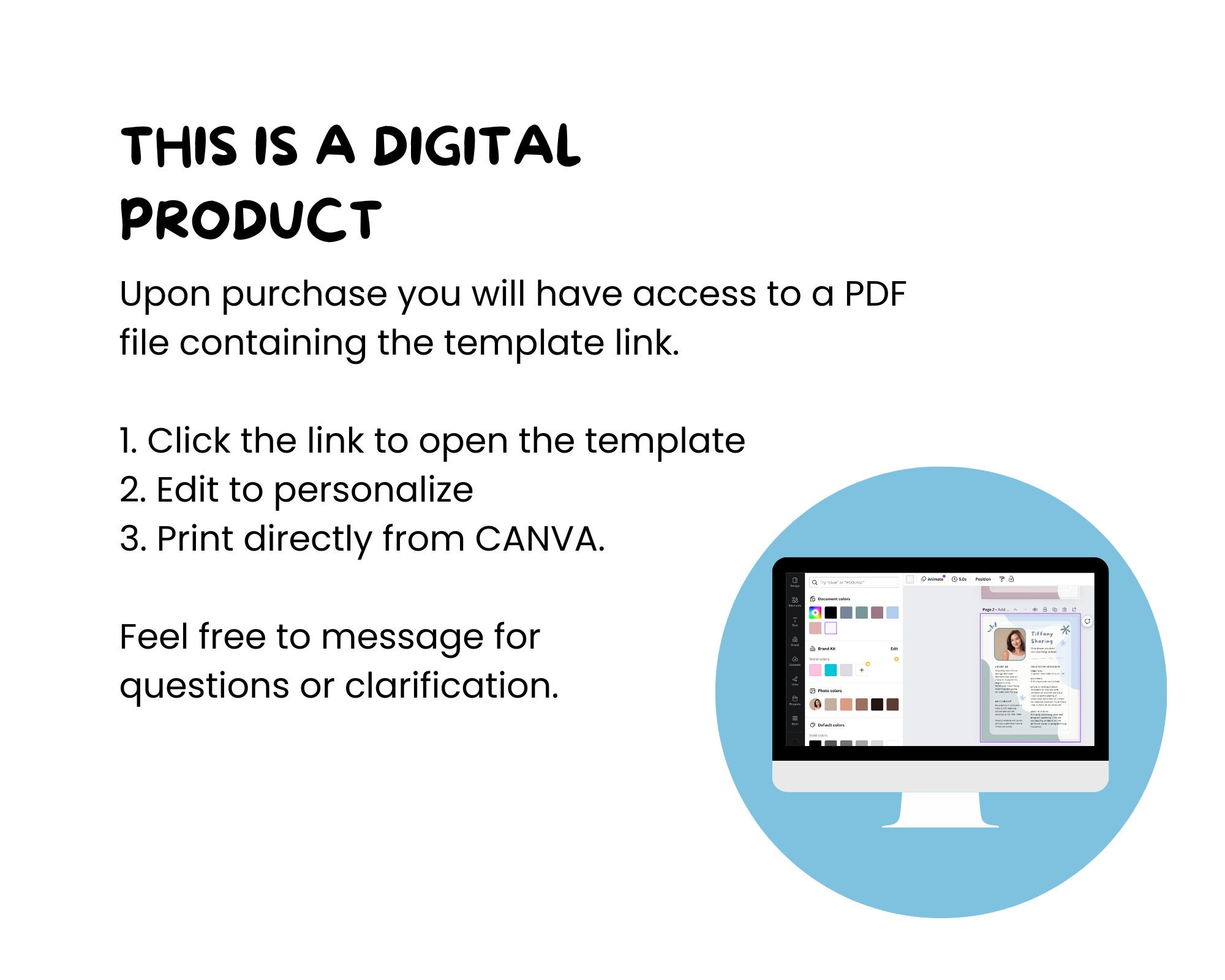 ECE Professional Development Record CANVA Template (digital Download ...