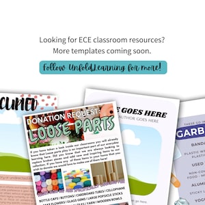 ECE Professional Development Record CANVA Template, Early Childhood ...