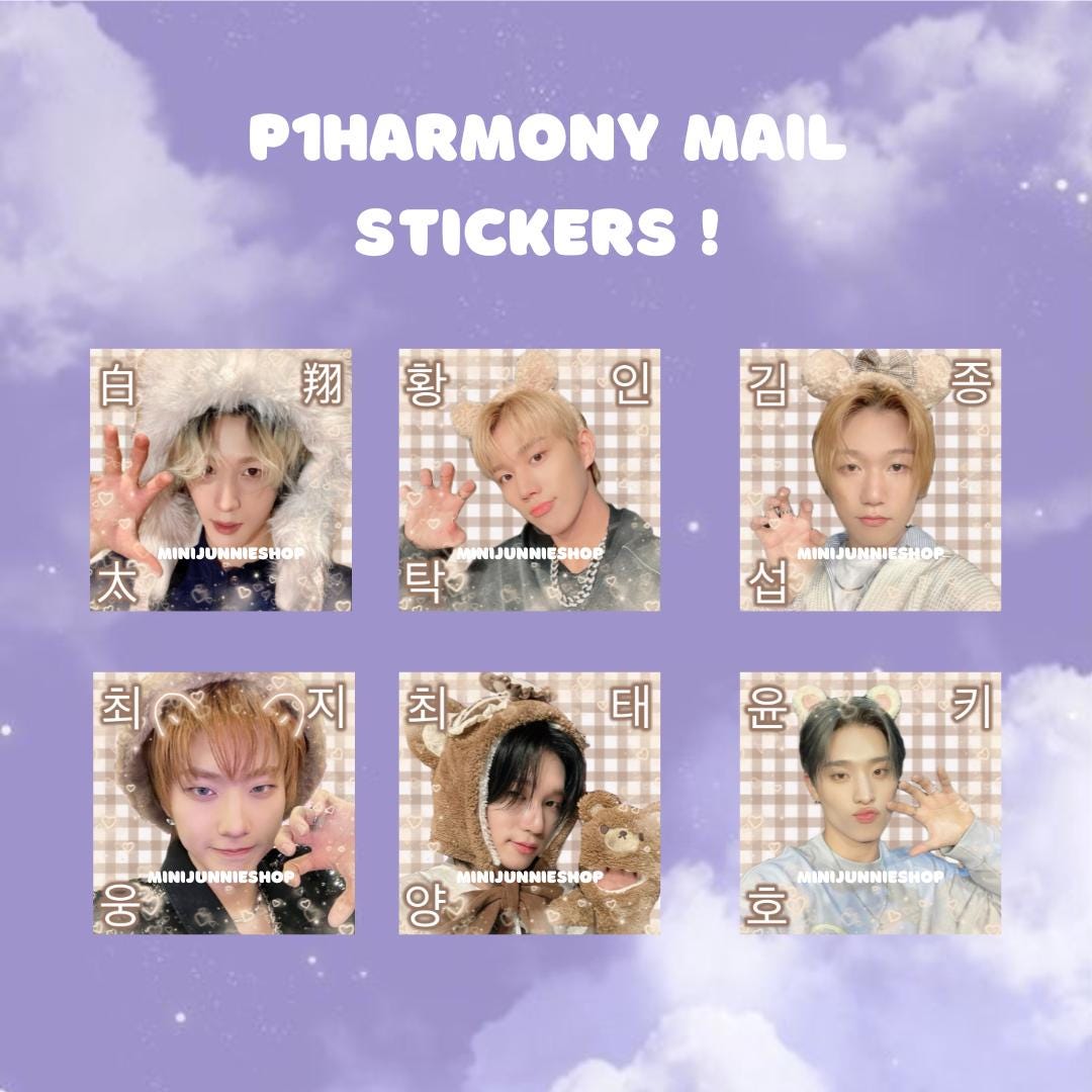 Enhypen Stickers Mail Stickers Enhypen Purika Stickers - Etsy