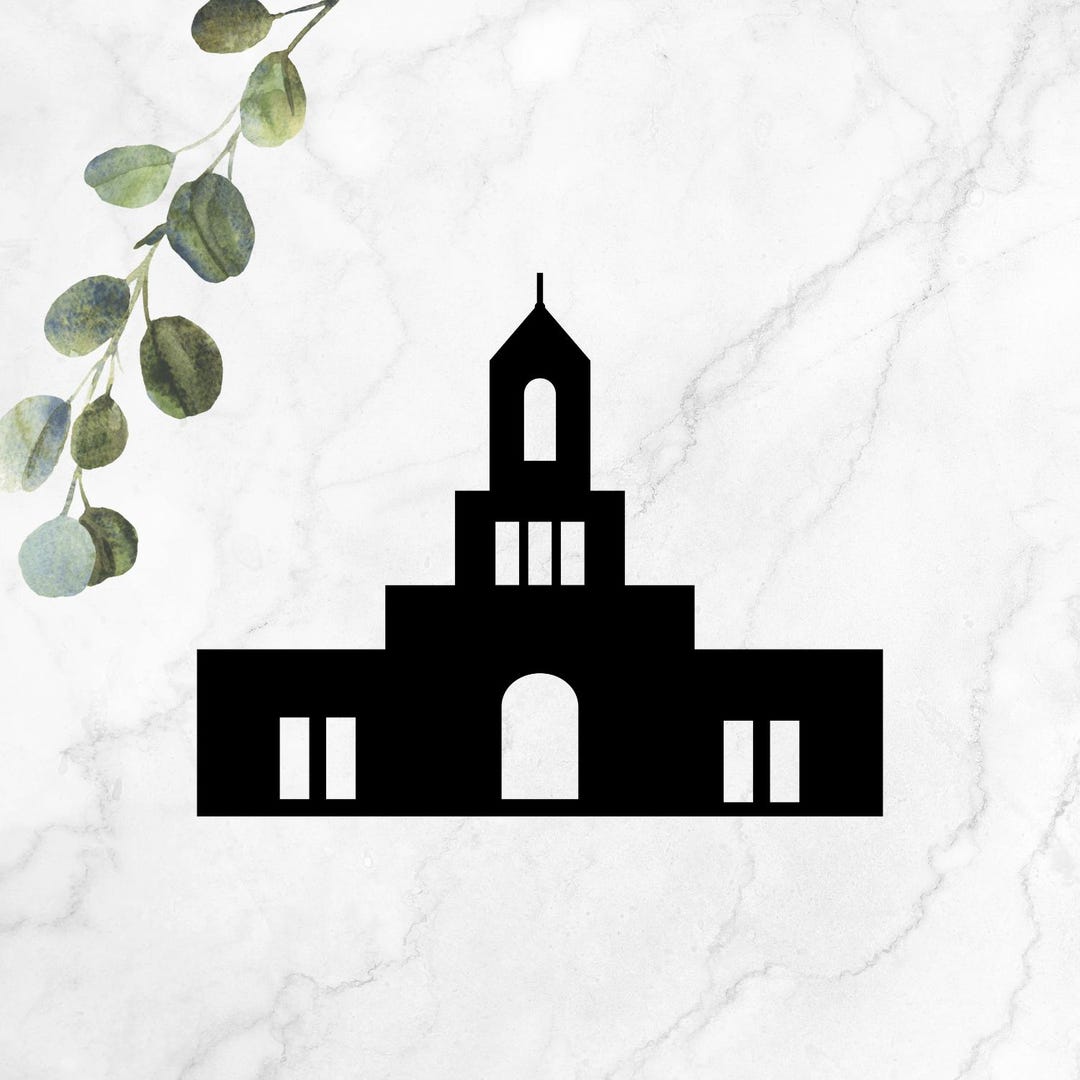 Wichita Kansas Temple LDS - SVG, PNG, Cricut, Silhouette - Digital File ...