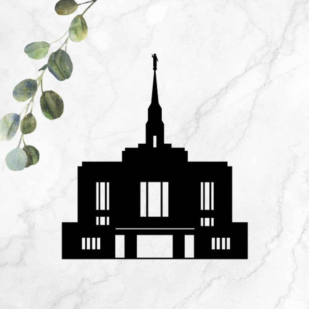 Ogden Utah Temple LDS - SVG, PNG, Cricut, Silhouette - Digital File - Etsy