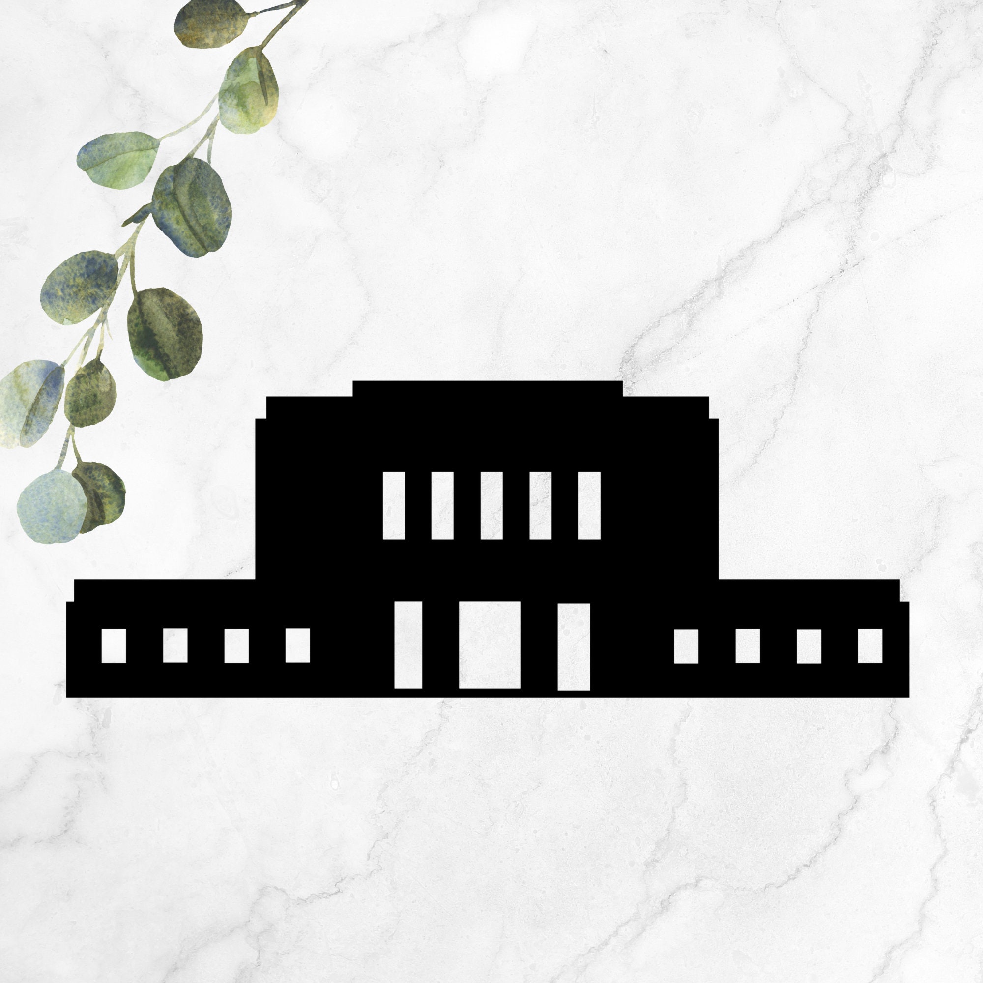 Mesa Arizona Temple LDS - SVG, PNG, Cricut, Silhouette - Digital File ...
