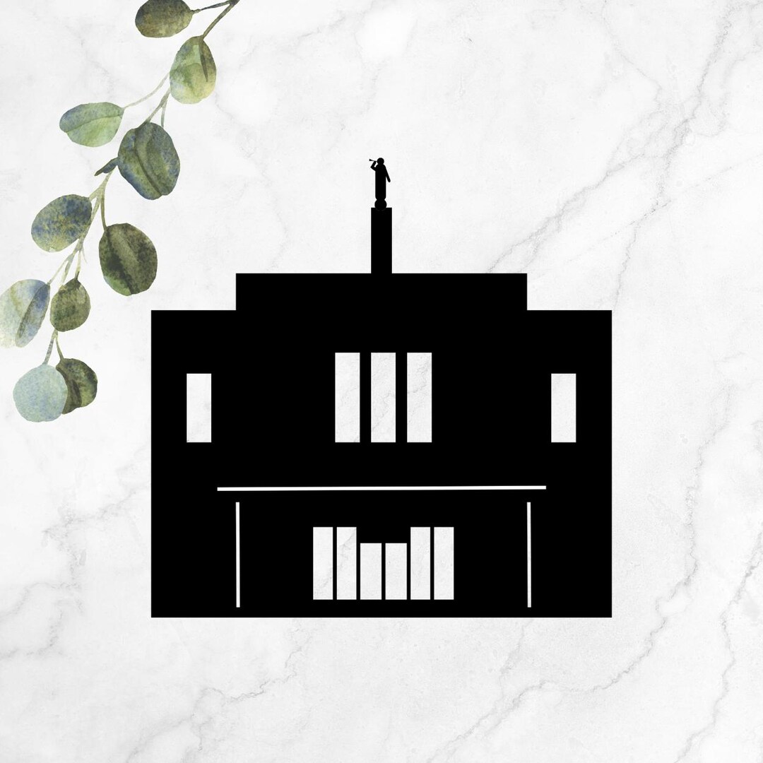 Winter Quarters Nebraska Temple LDS - SVG, PNG, Cricut, Silhouette ...